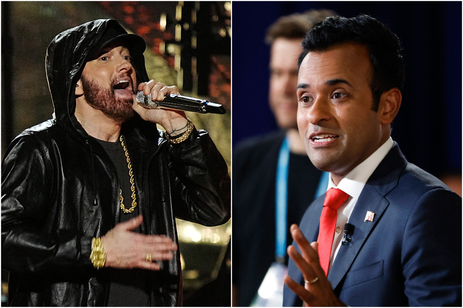 RapGod Eminem has to ask Republican Vivek Ramaswamy to stop rapping his ...